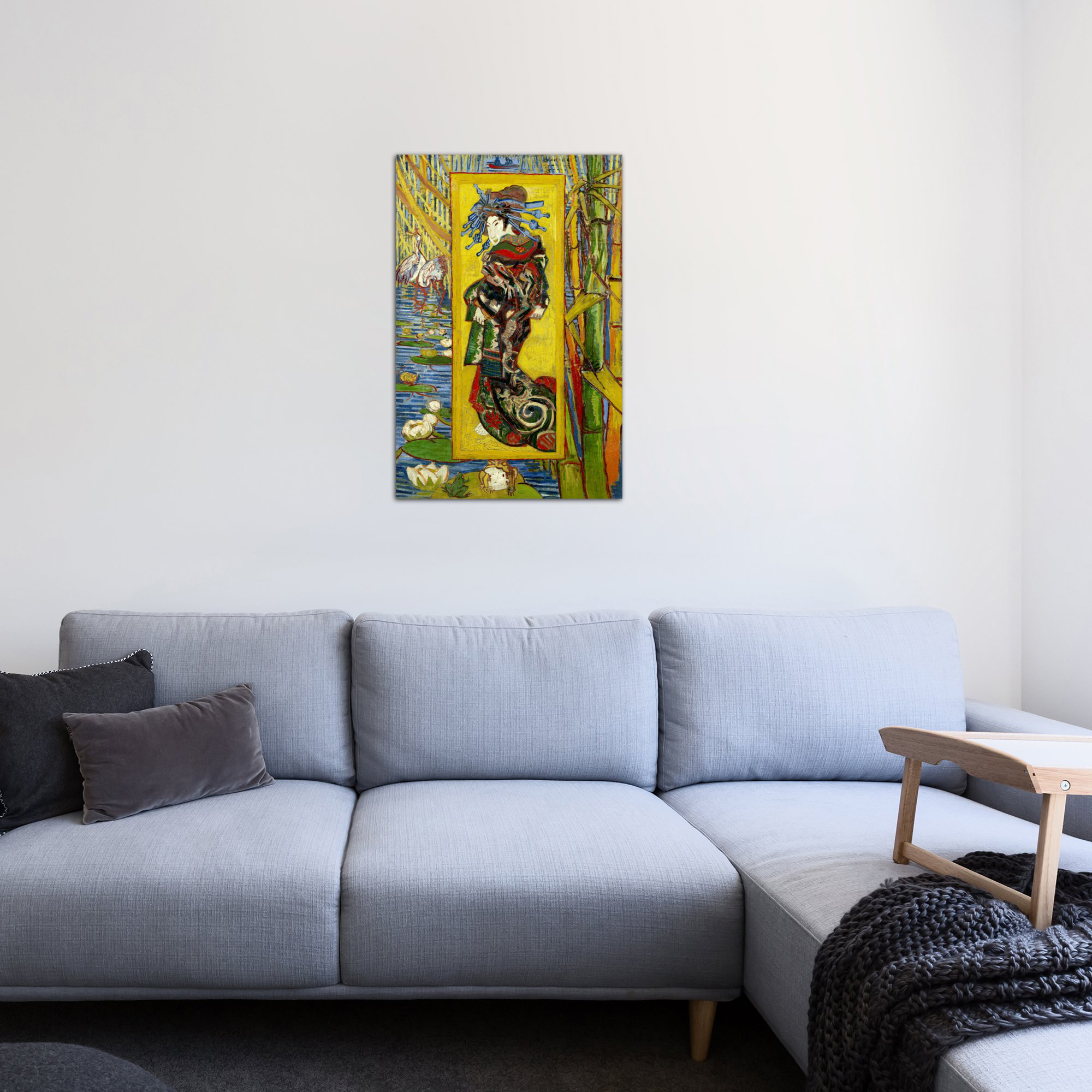 Vault W Artwork Courtesan (After Eisen) by Vincent Van Gogh - Gallery ...