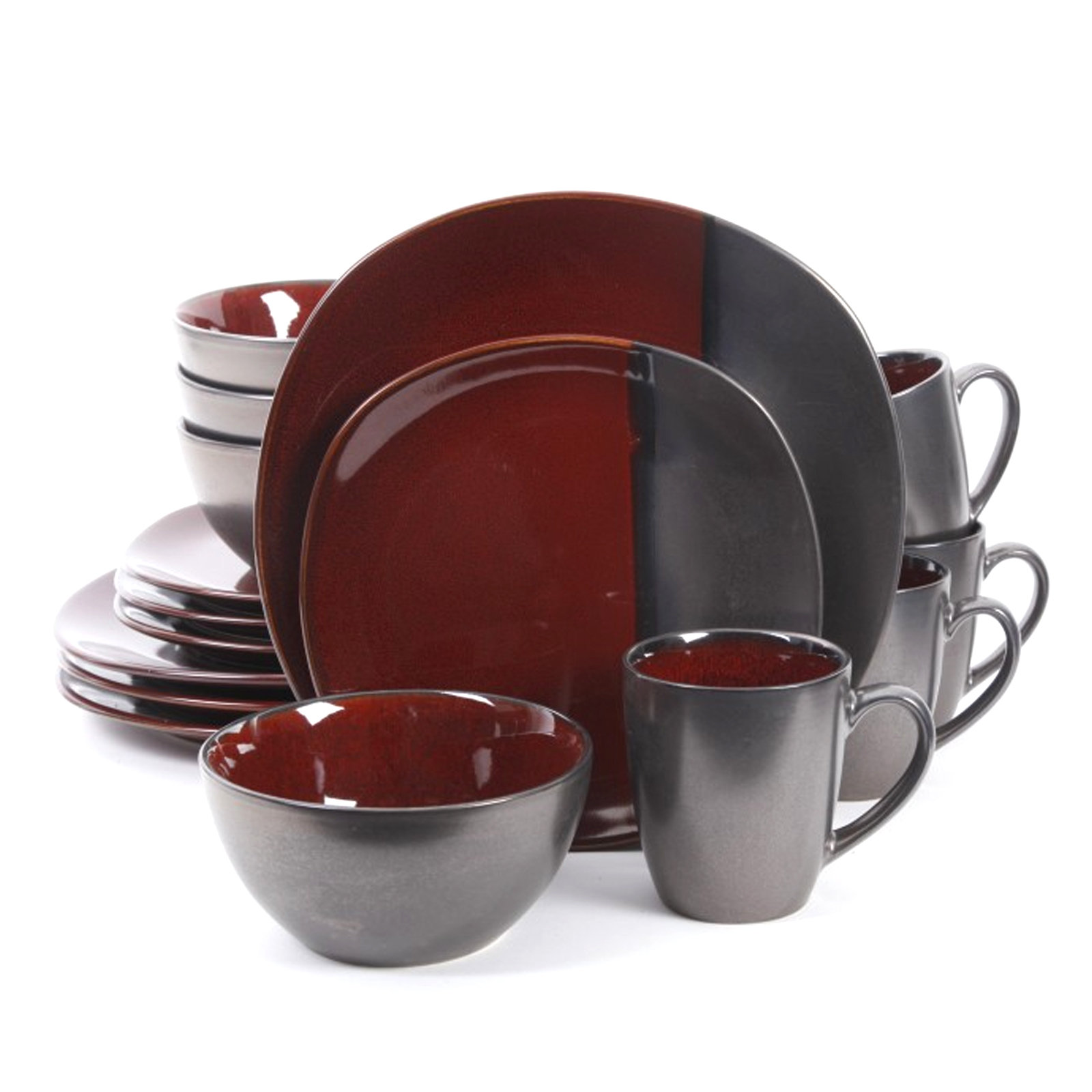 Gibson Stoneware Dinnerware - Set of 16 | Wayfair