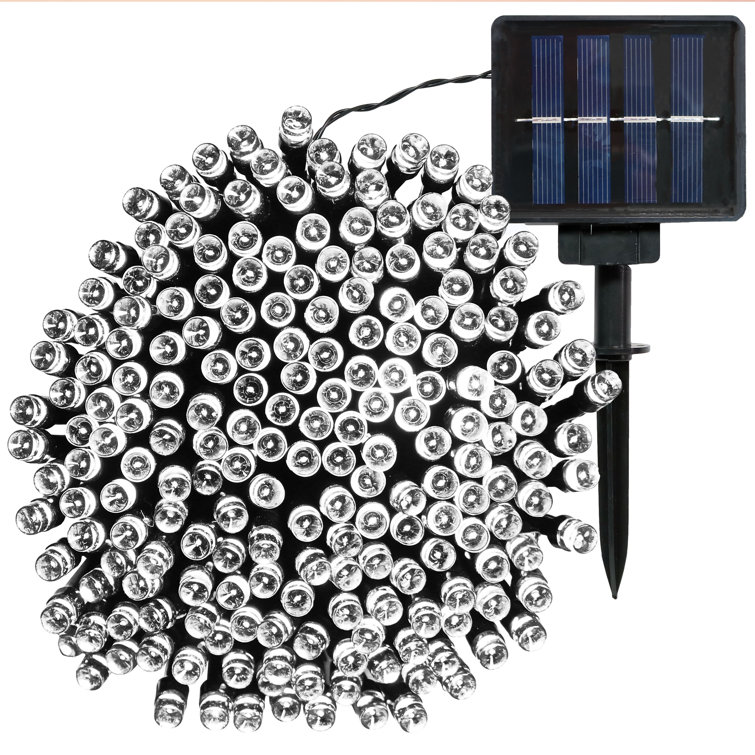 Sol 72 Outdoor™ Santorini 68'' Outdoor Solar Powered 200 - Bulb Wide ...