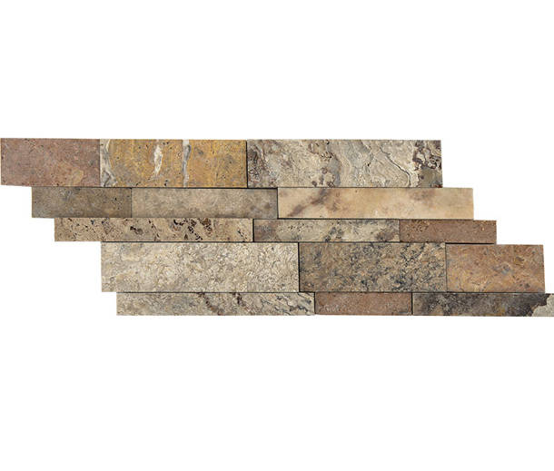 Parvatile Scabos 2" x 4" Travertine Brick Joint Mosaic Wall & Floor ...