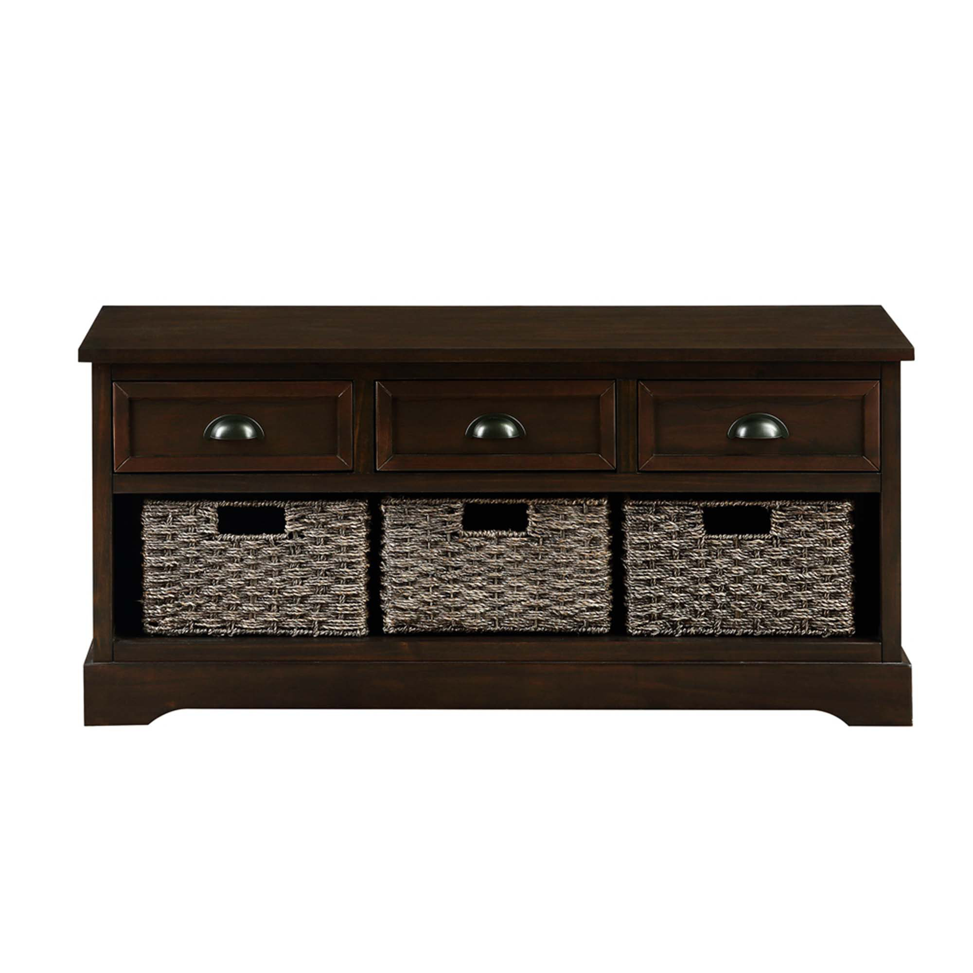 Rosalind Wheeler Arcelay Wood Storage Bench | Wayfair