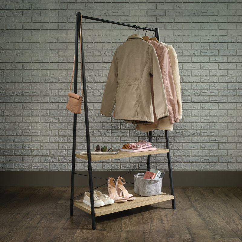 Gracie Oaks Hanni 32'' Clothes Rack & Reviews | Wayfair