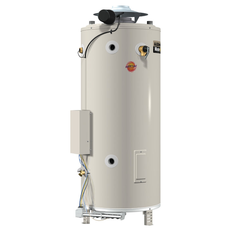 A.O. Smith BTR-154 Commercial Tank Type Water Heater Nat Gas 81 Gal ...