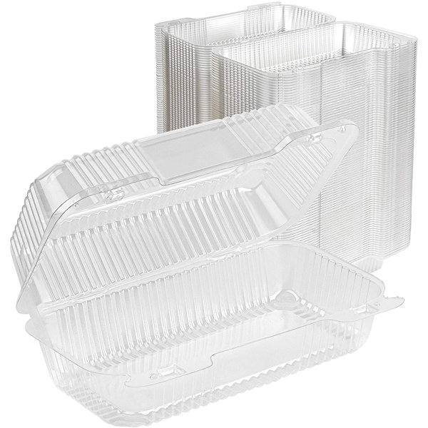 YoungTrade Plastic Clamshell Takeout Trays - Dessert Containers ...