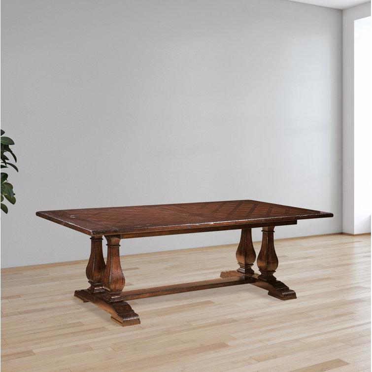 Hekman Extendable Trestle Dining Table | Wayfair