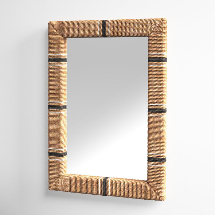 Joss & Main Genesis Rectangle Rope Wall Mirror & Reviews | Wayfair