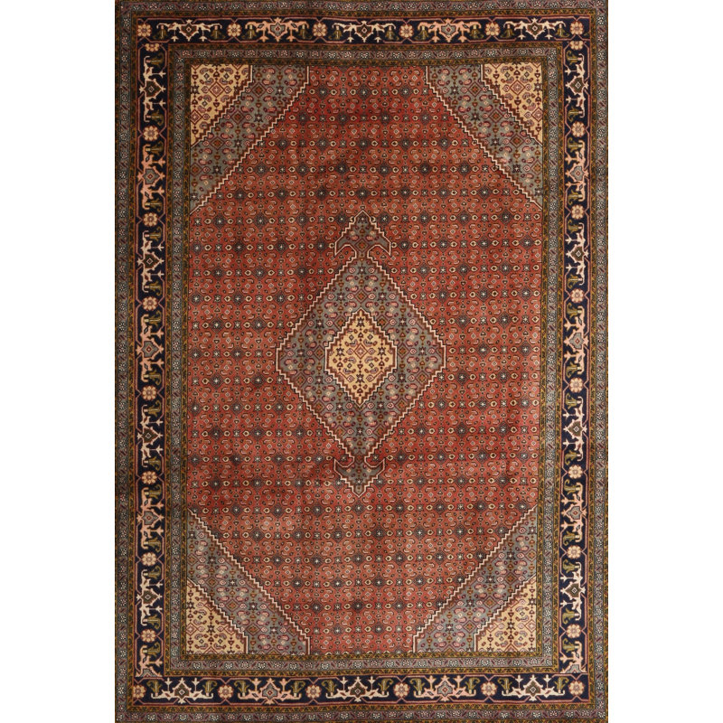 Bloomsbury Market Traditional Red/Brown Area Rug | Wayfair