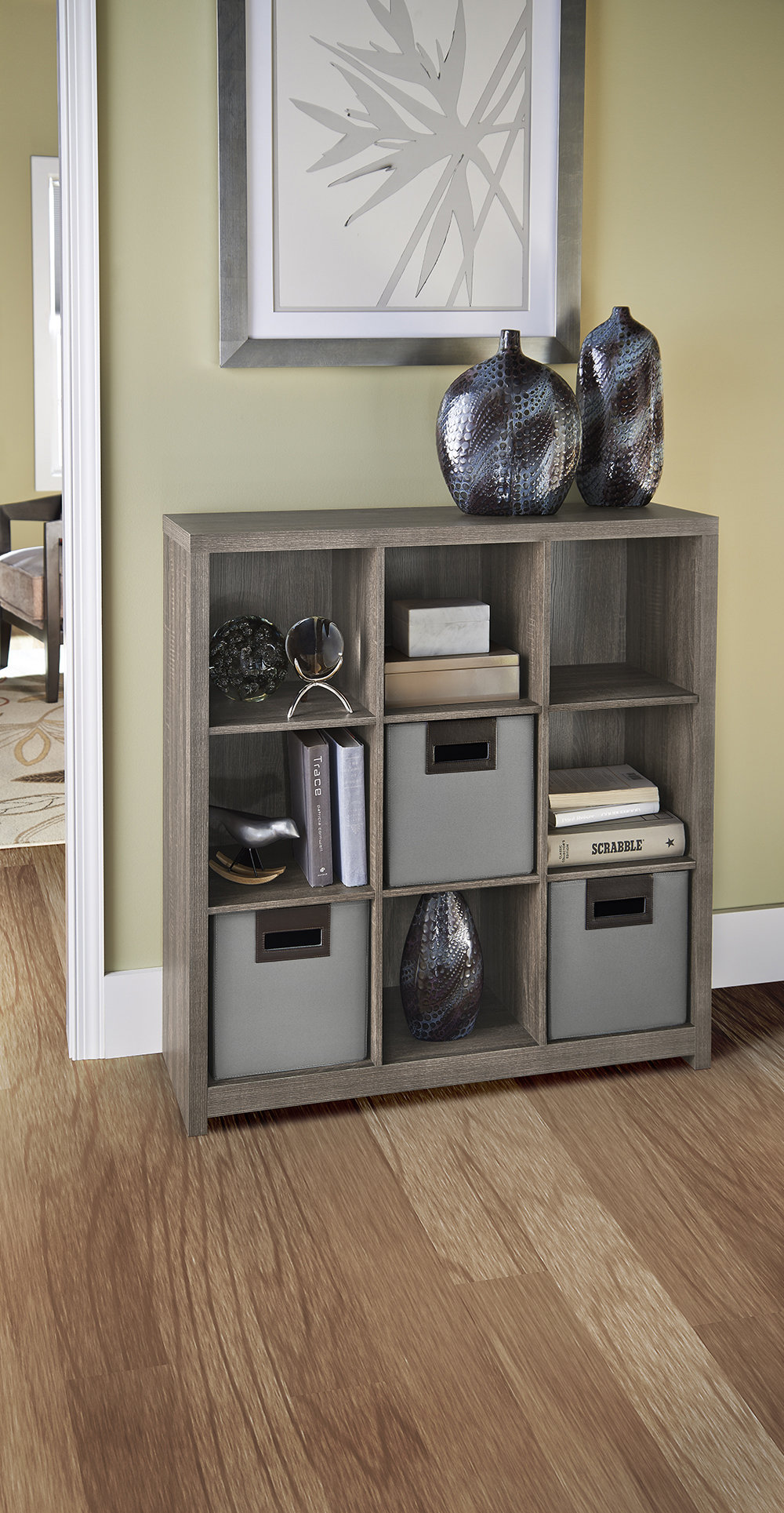 ClosetMaid Decorative Storage 39.13'' H x 37.4'' W Cube Bookcase ...
