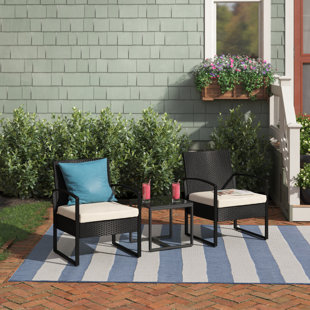 Small Conversation Sets & 3 Piece Patio Sets you'll Love in 2021 | Wayfair