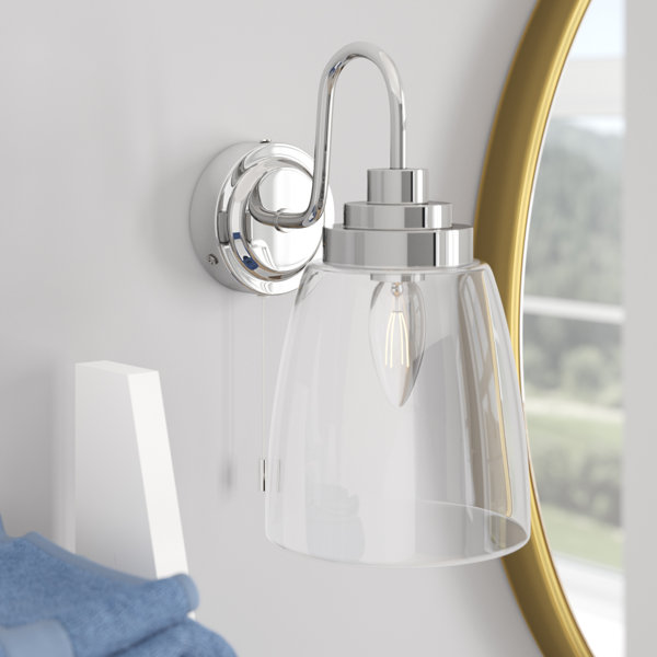 Three Posts Highlands 1 - Light Chrome Wall Light & Reviews | Wayfair.co.uk
