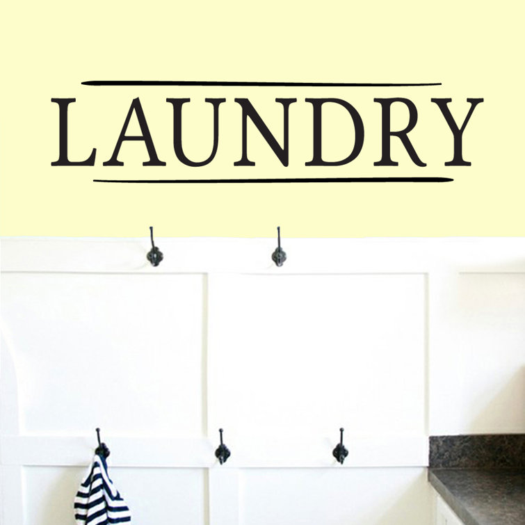 SweetumsWallDecals Laundry Wall Decal & Reviews | Wayfair