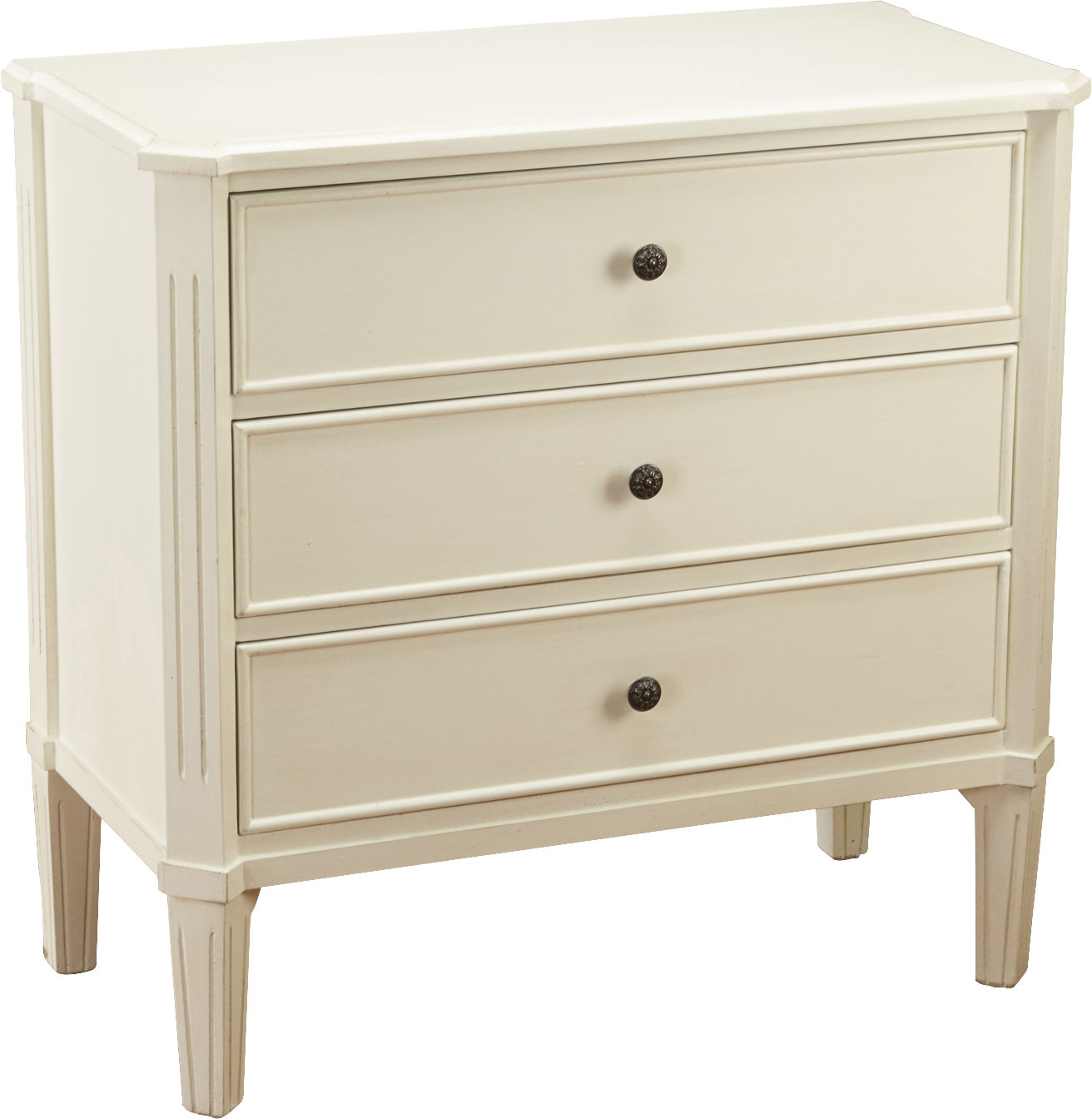 Charlton Home® Dunwoody 30.5'' Tall 3 - Drawer Accent Chest & Reviews ...