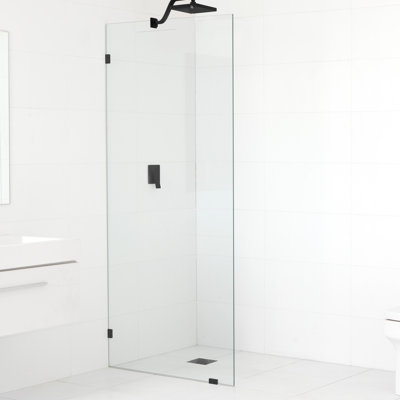Fixed Panel Glass Shower Wall | Wayfair