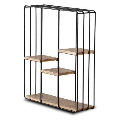 Black Metal Wall & Display Shelves You'll Love in 2019 | Wayfair