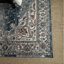 Steelside™ Amalie Oriental Area Rug in Blue/Ivory & Reviews | Wayfair