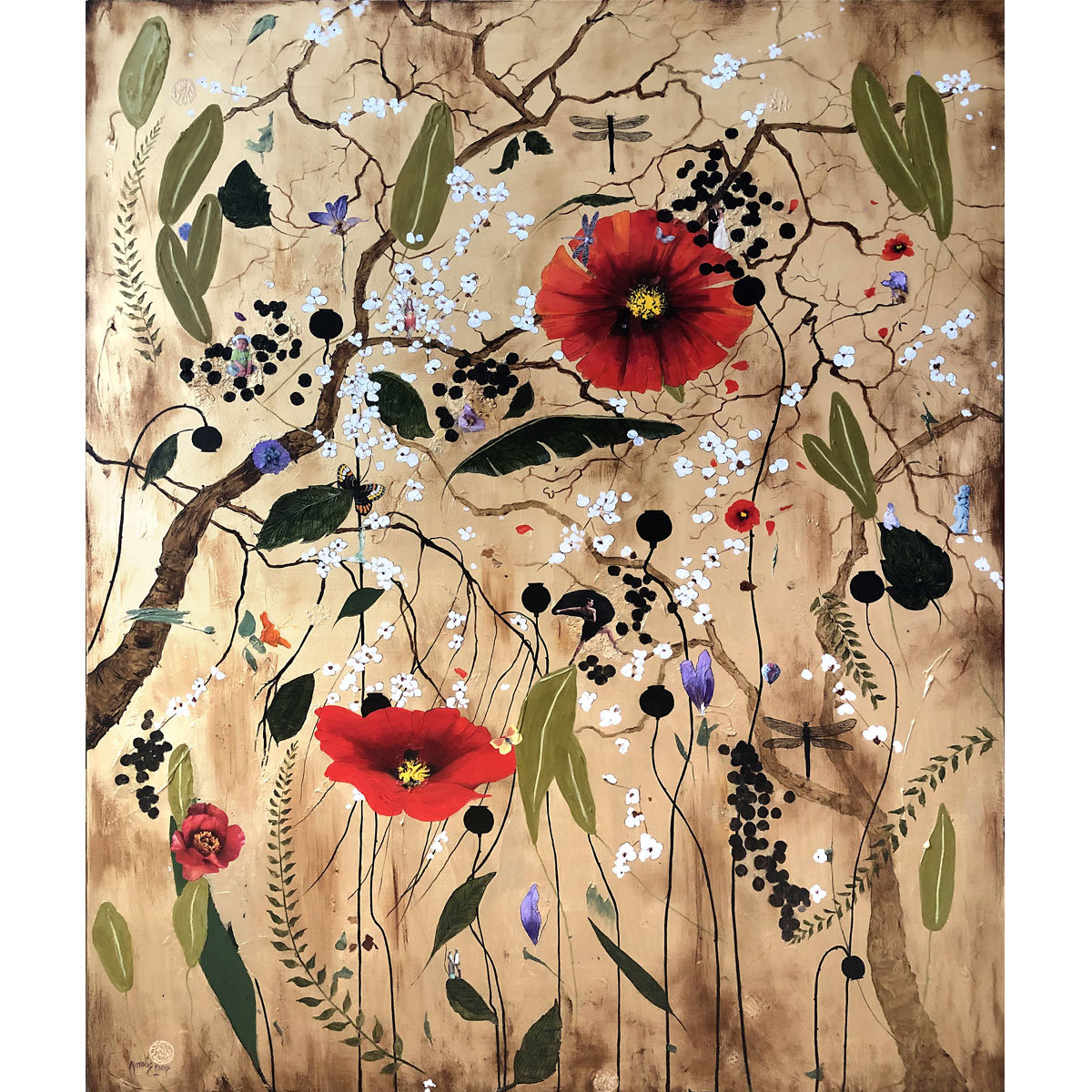 Platinum Art Group Natalie Levine This Golden Time by Natalie Levine ...