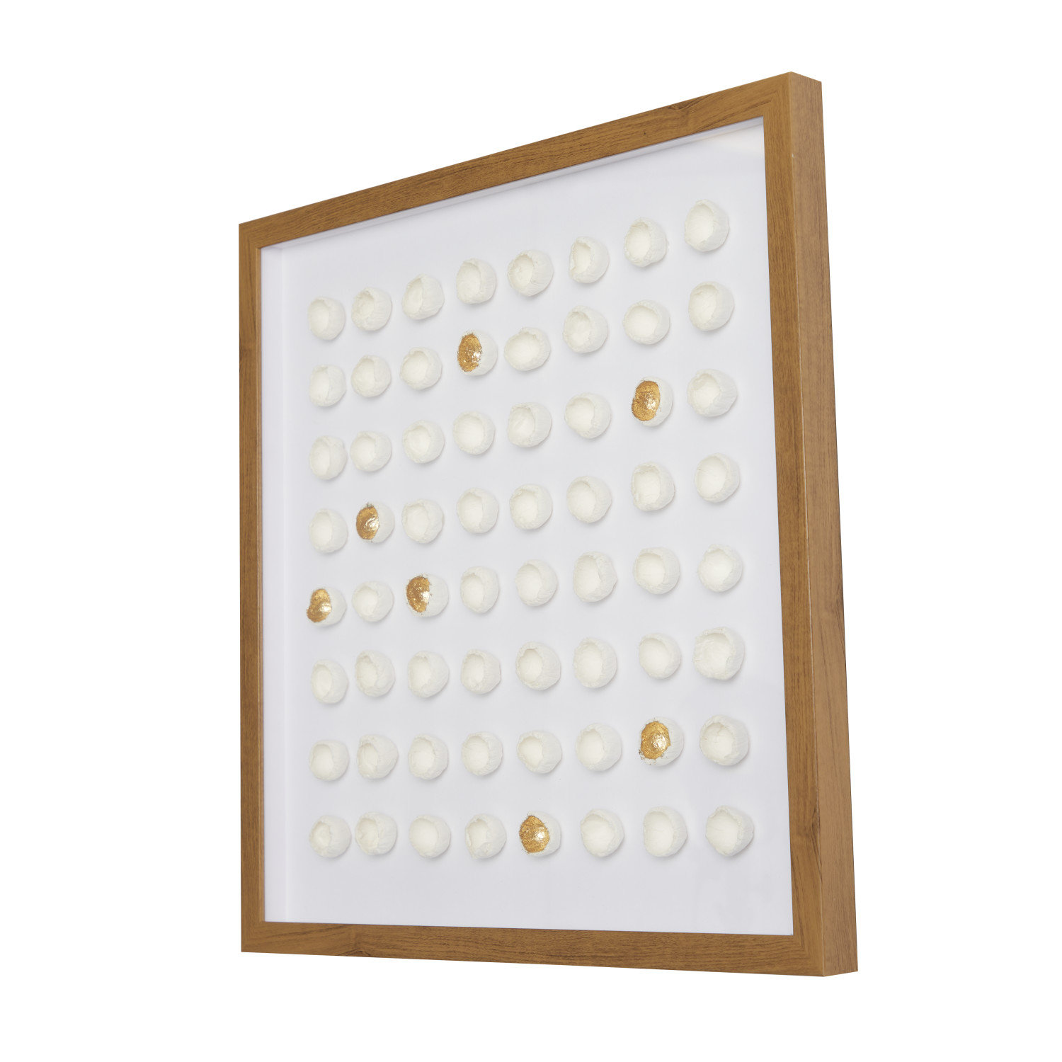 Novogratz Cole And Grey Paper Mache Handmade 3D Molded Art Geometric ...