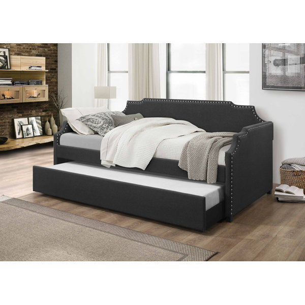 Winston Porter Lockehaven Twin Daybed with Trundle & Reviews | Wayfair