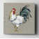 August Grove® Linen Rooster II - Painting | Wayfair