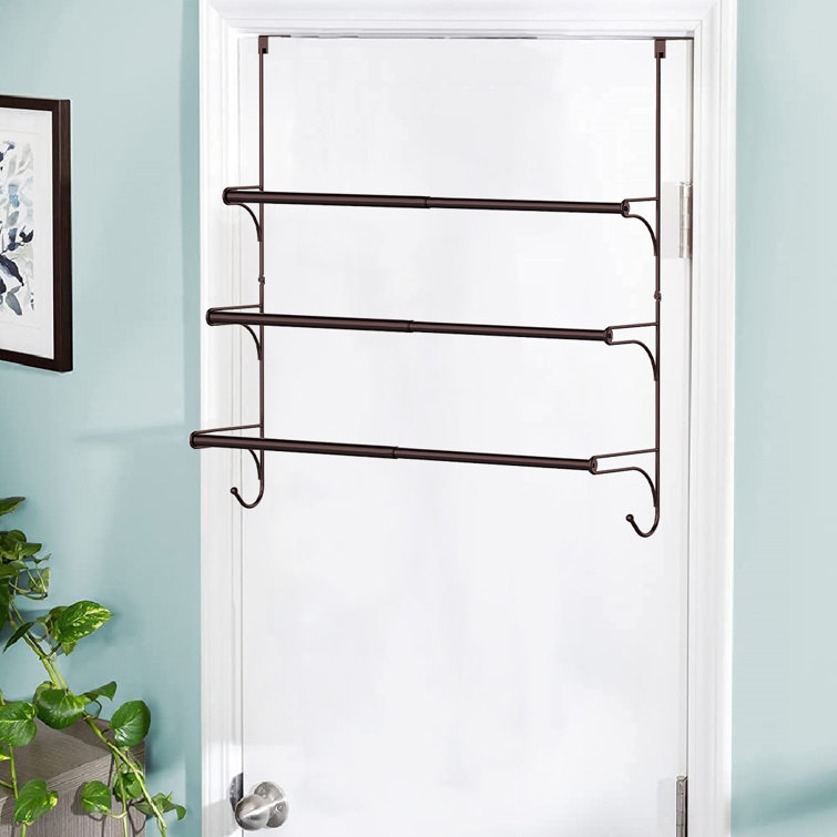 TOPEFIC Over-the-Door Towel Rack | Wayfair