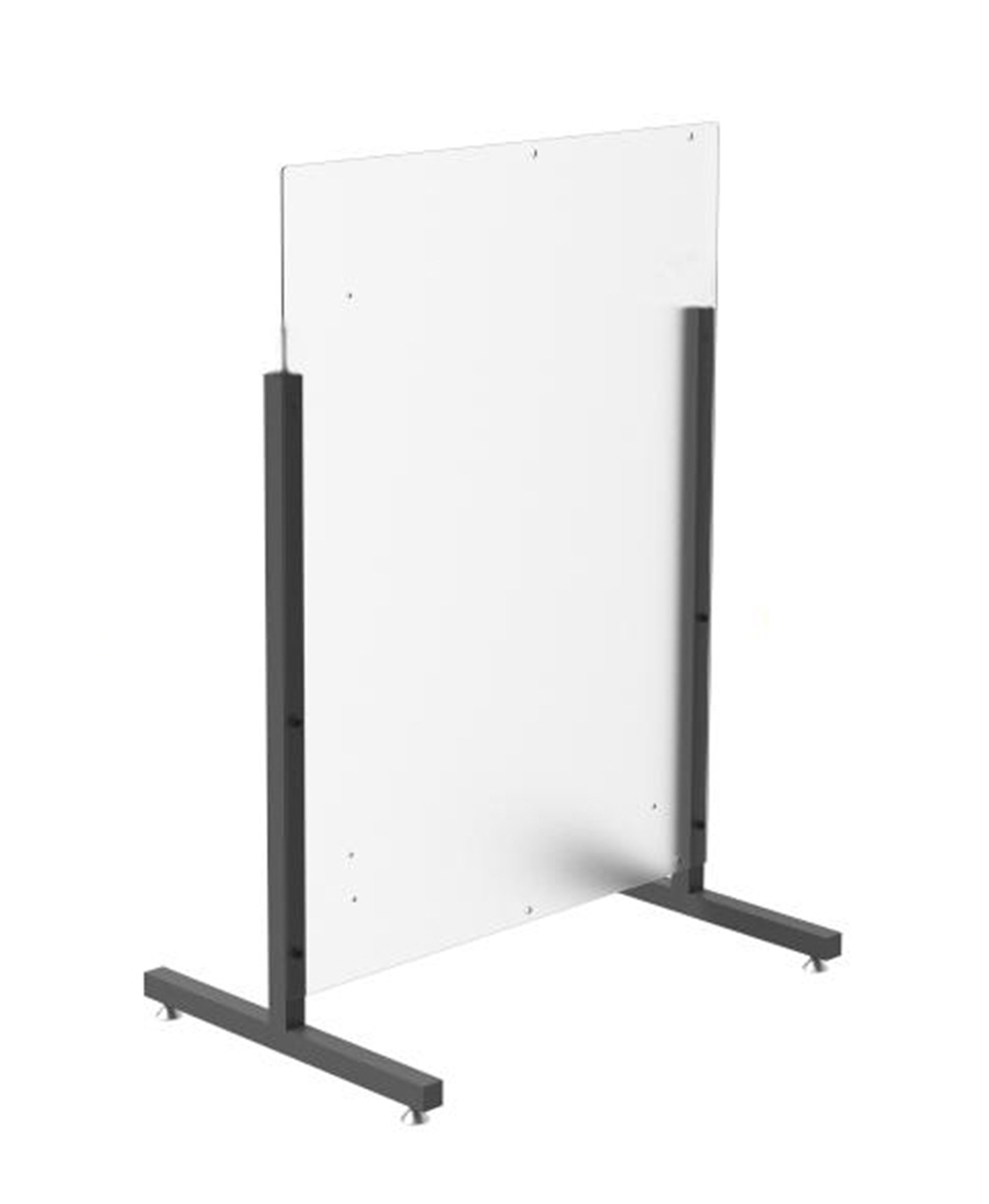 Fixturedisplays® Acrlic Plexiglass Shield Sneeze Guard Floor Stand ...