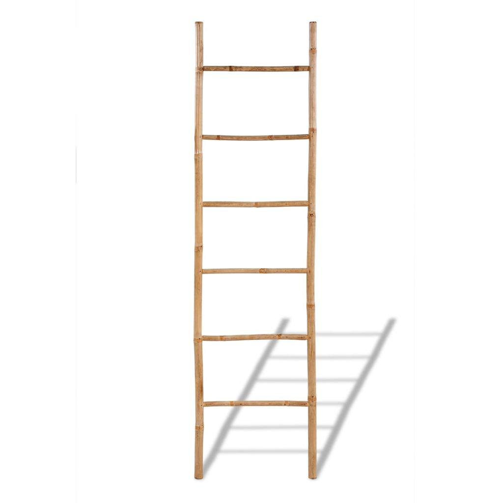 Bay Isle Home Gerhardt Bamboo Free Standing Towel Ladder & Reviews ...