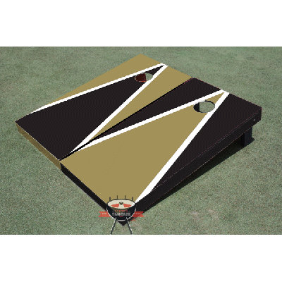 All American Tailgate 2' X 4' Alternating Triangle Cornhole Board Set ...