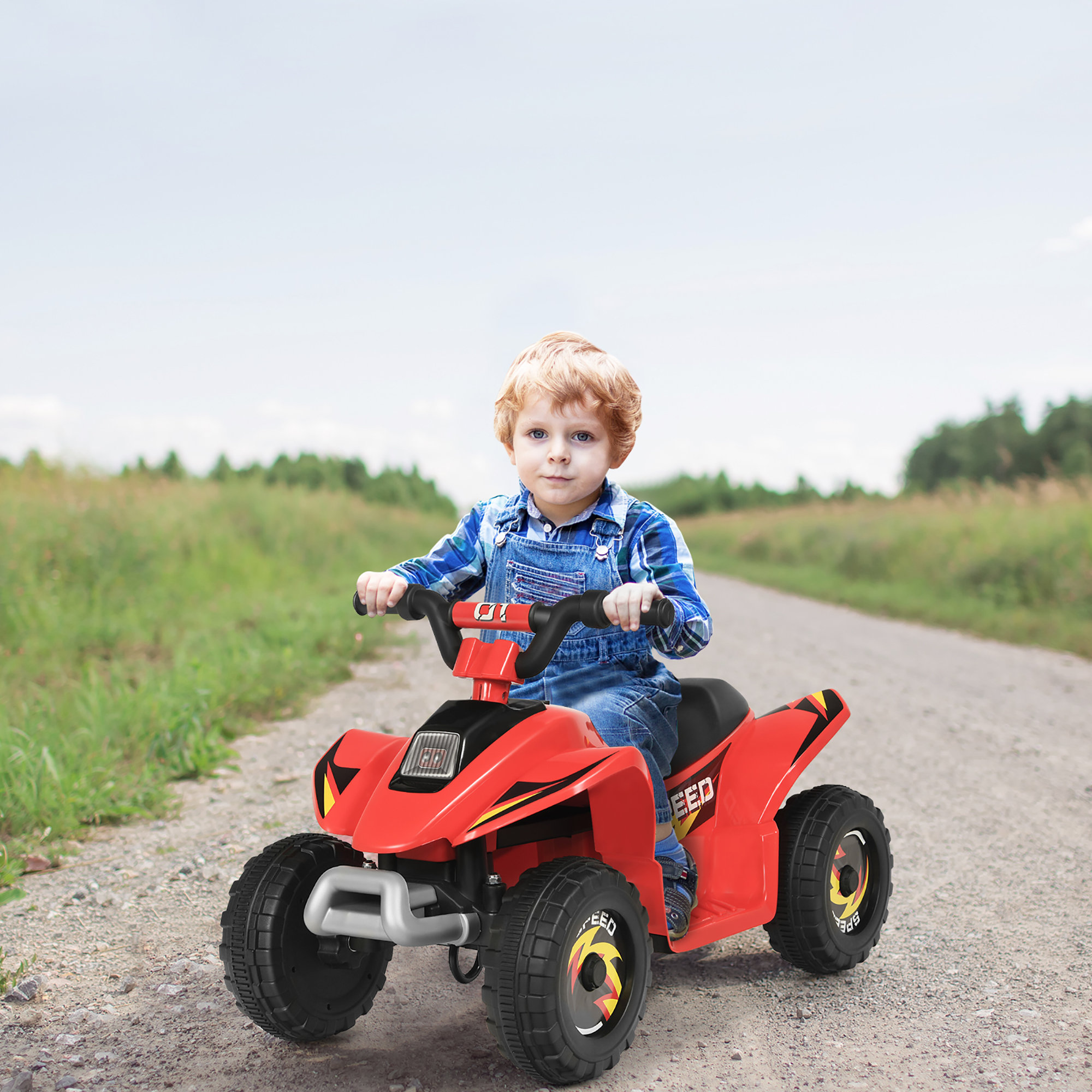 Costway Kids Electric Quad ATV & Reviews | Wayfair