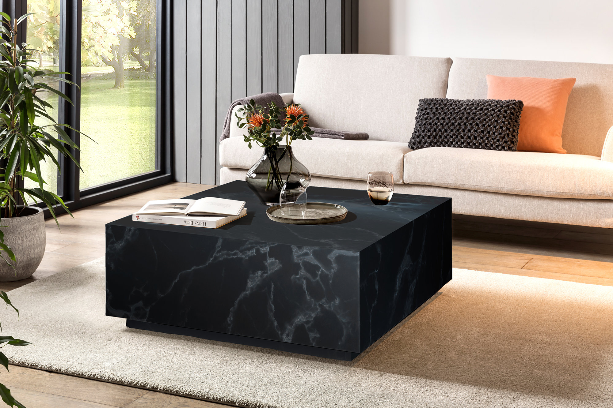 Ivy Bronx Aavyan Block Coffee Table | Wayfair.co.uk