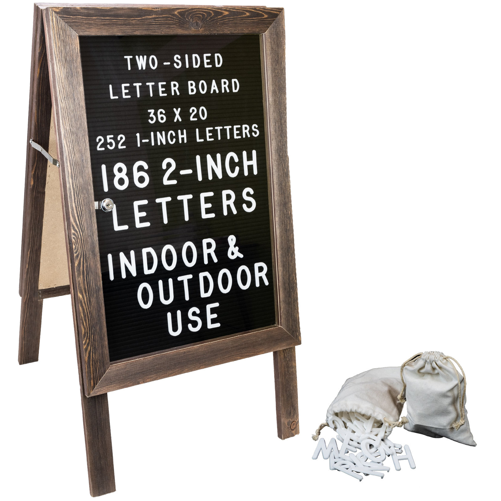 August Grove® Free Standing Changeable Letter Board | Wayfair