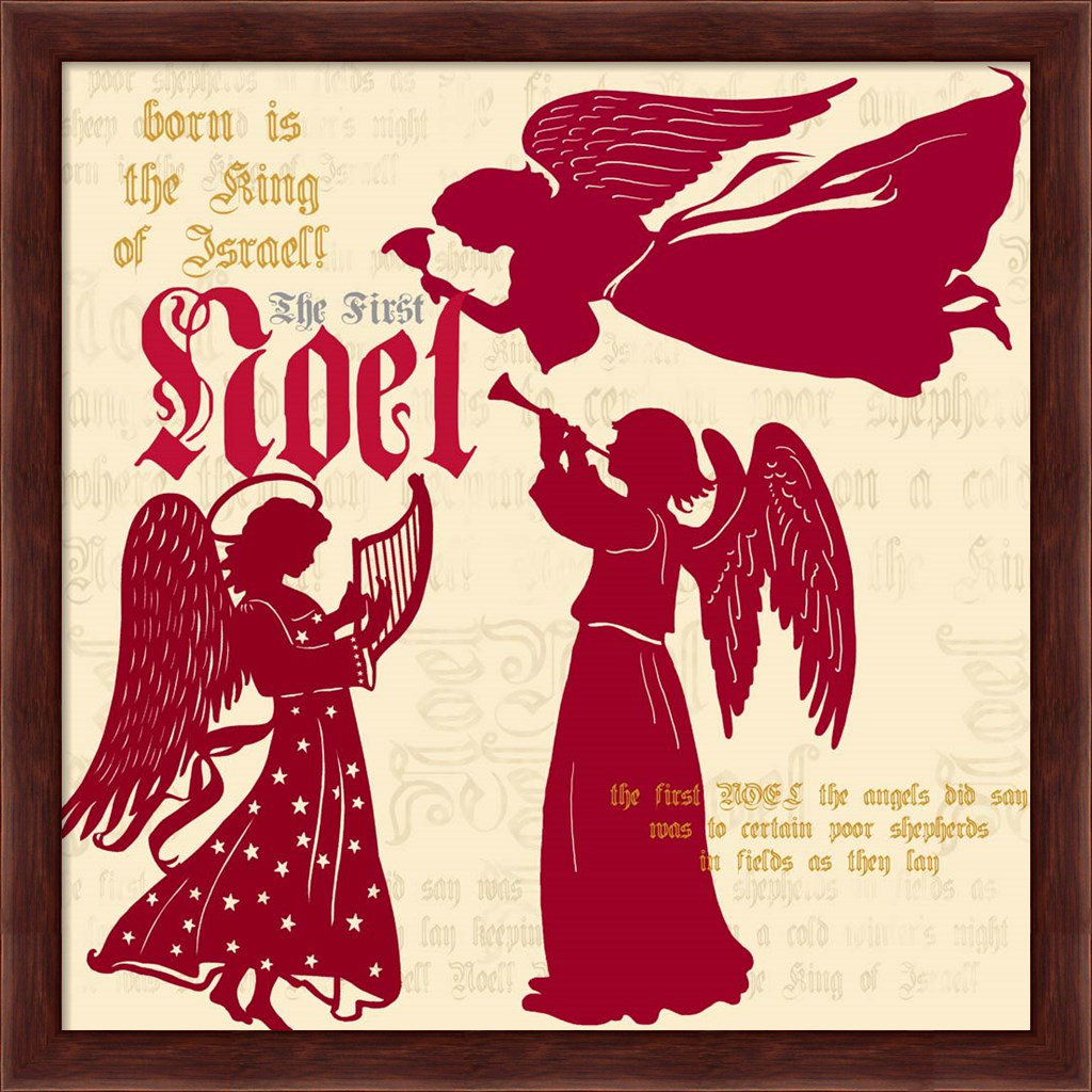 The Holiday Aisle® First Noel By Sharyn Sowell, Framed Wall Art | Wayfair