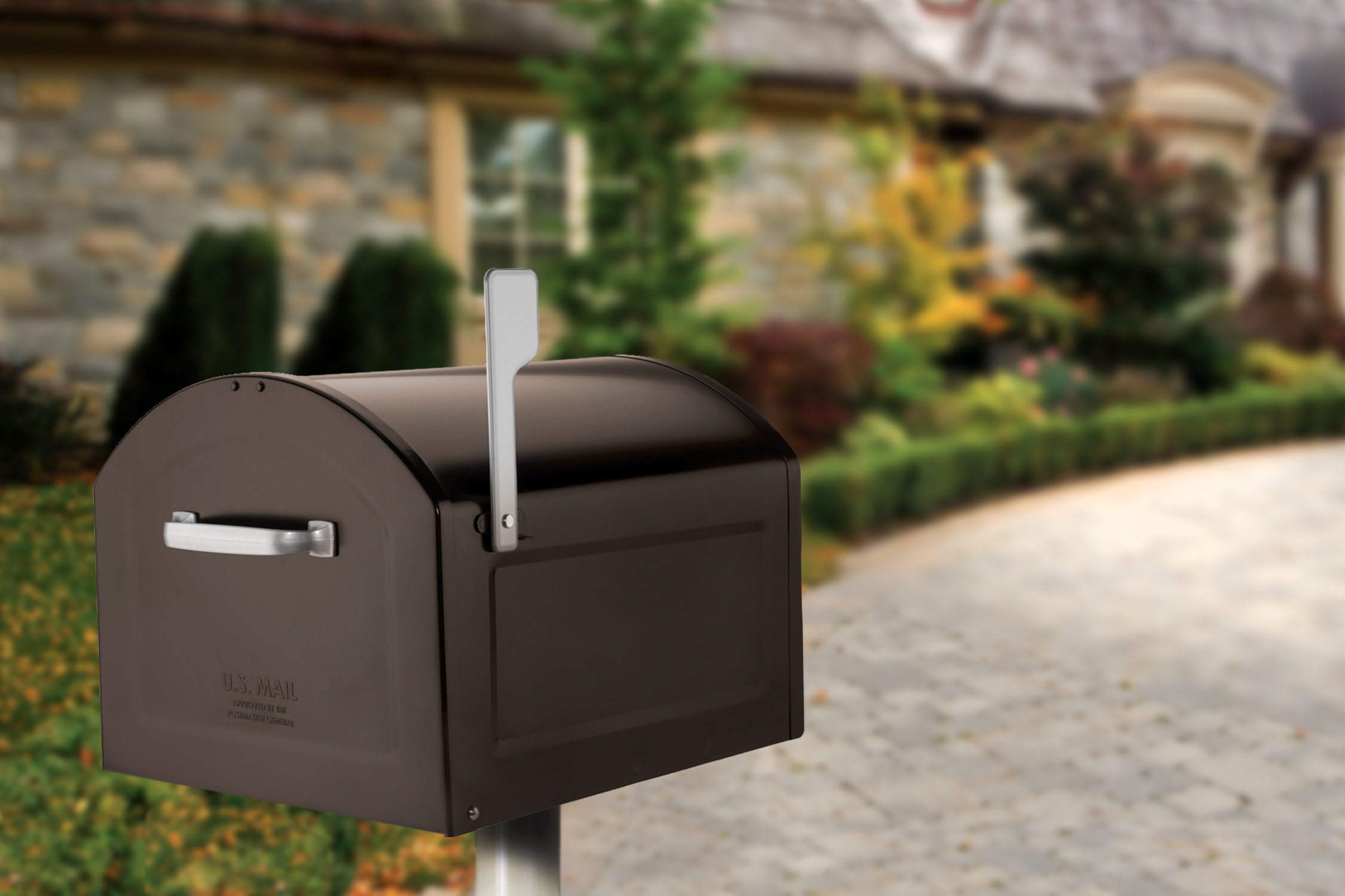 Architectural Mailboxes Centennial Post Mounted Mailbox & Reviews | Wayfair