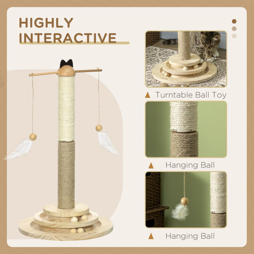 Archie & Oscar Crosby Scratching Post & Reviews | Wayfair.co.uk