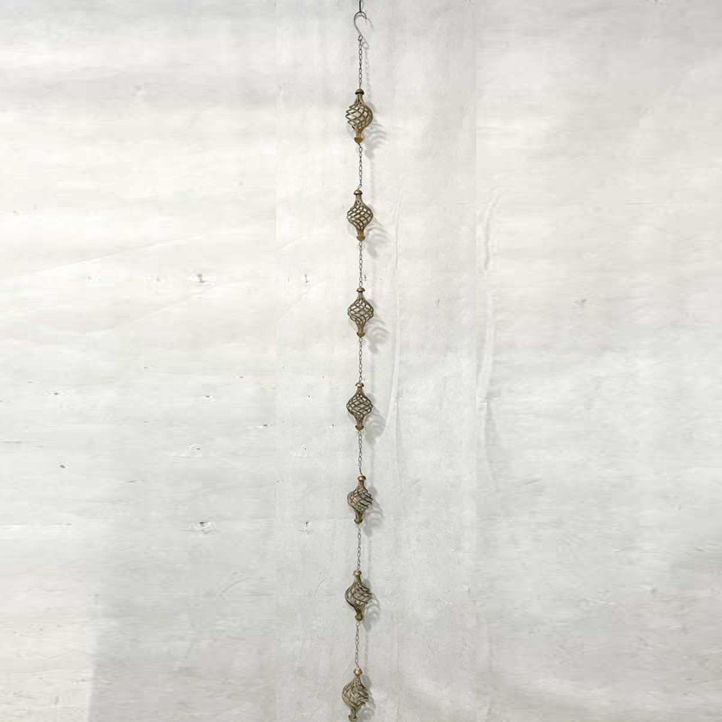 Arlmont & Co. Kallahan Swirls Rain Chain | Wayfair