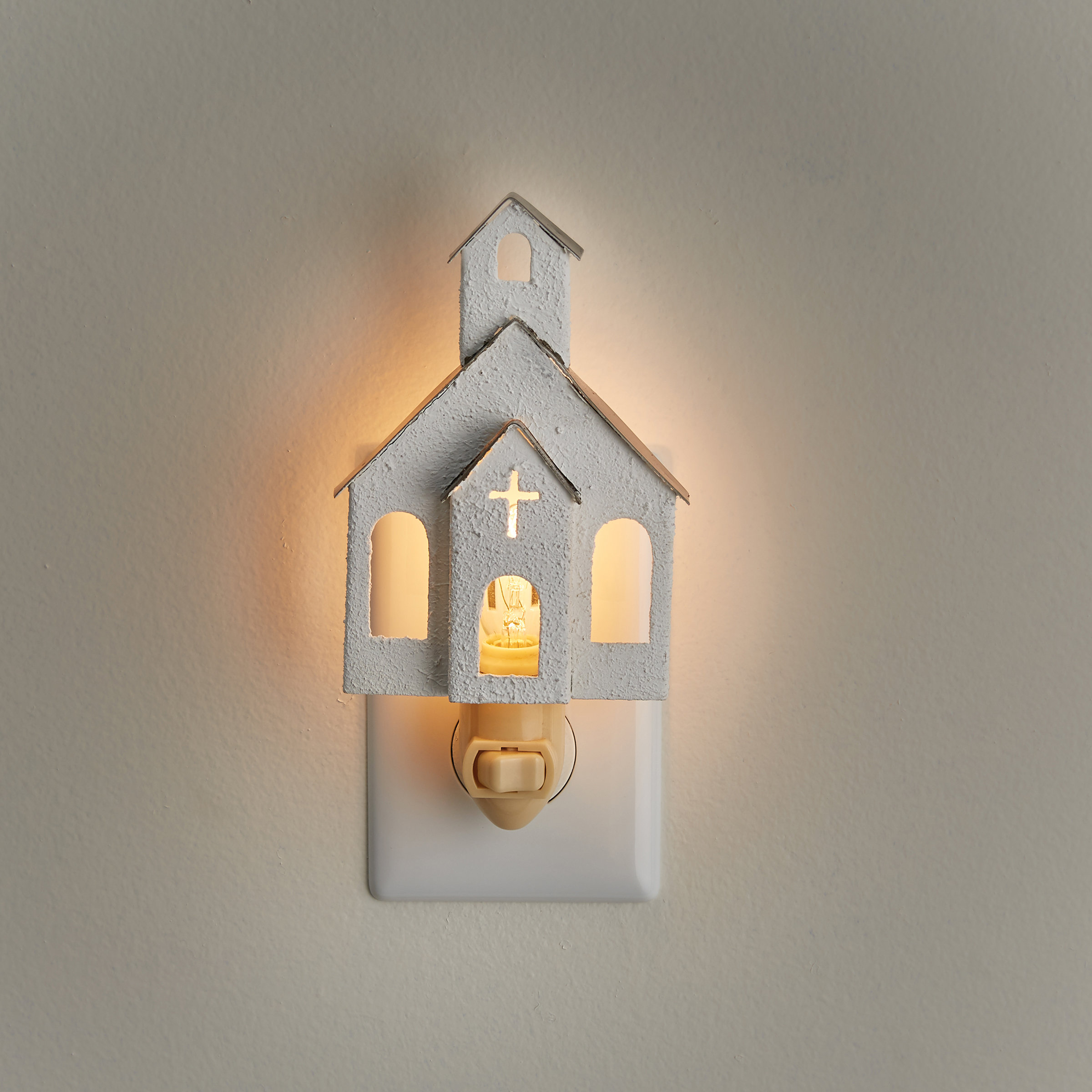 ParkDesignsSplitP Church Night Light | Wayfair