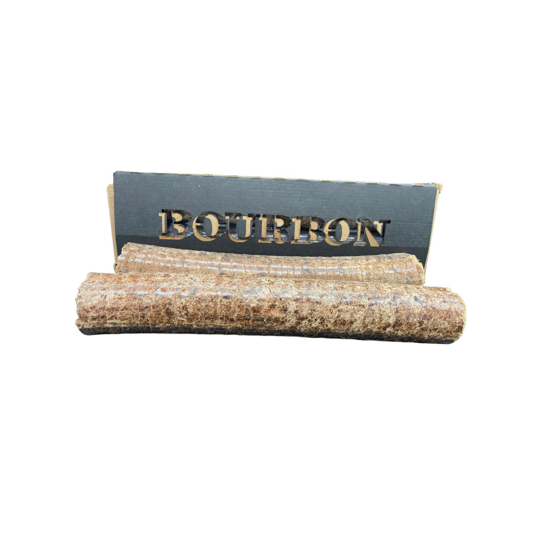 TreeOfTheField Bourbon Barrel Log Double Fire Pit | Wayfair