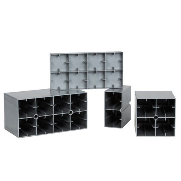 Versare 4' Tall Everblock Staggered Wall Kit | Wayfair