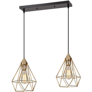Wayfair | Gold Kitchen Island Pendant Lighting You'll Love in 2022