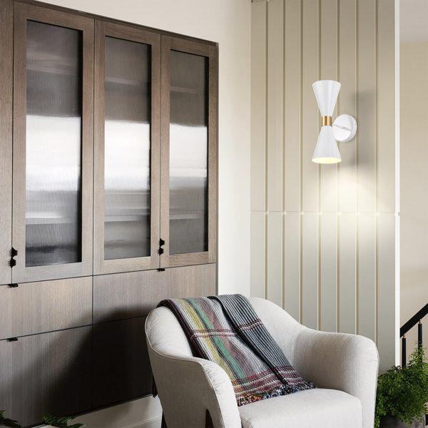 Wade Logan® Amillio LED Armed Sconce | Wayfair