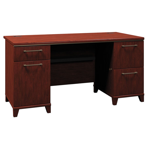 Bush Business Furniture Enterprise Executive Desk & Reviews | Wayfair