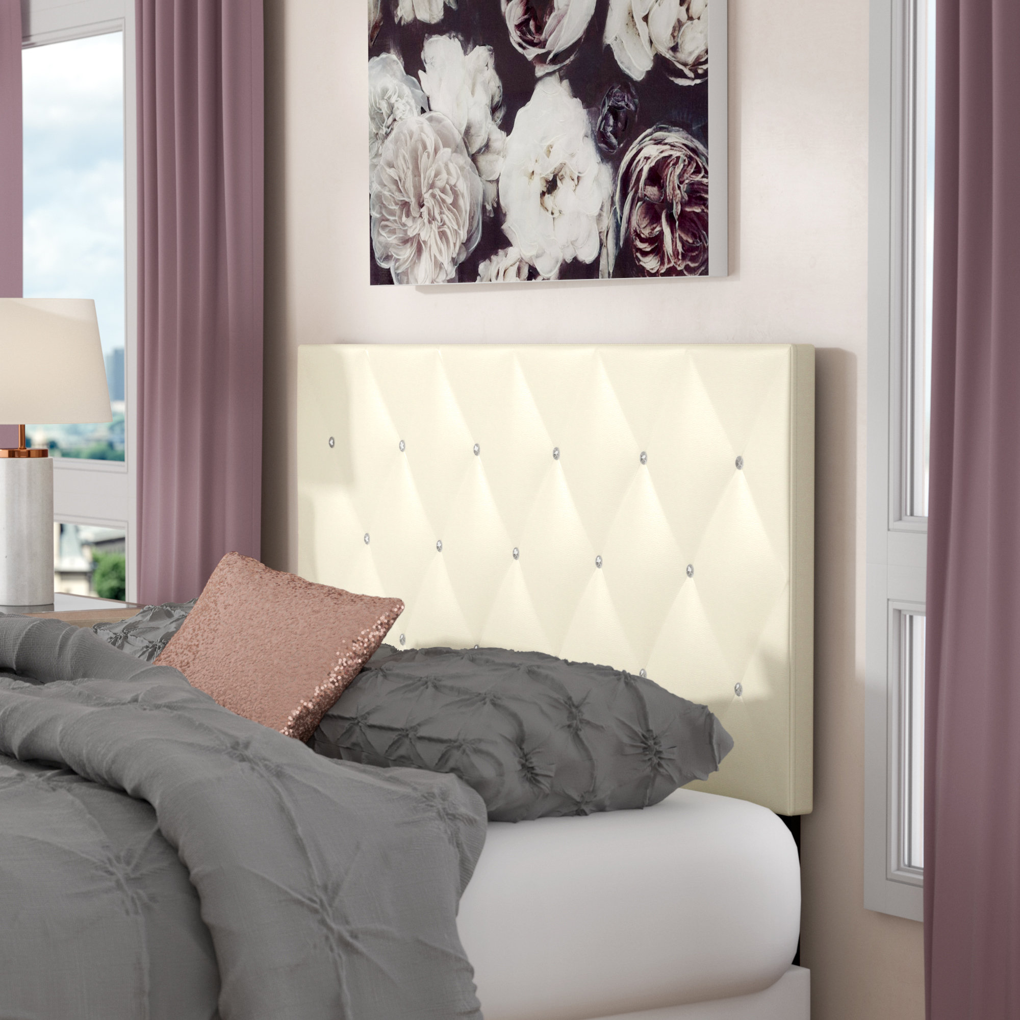 Mercer41 Areswell Upholstered Headboard & Reviews | Wayfair