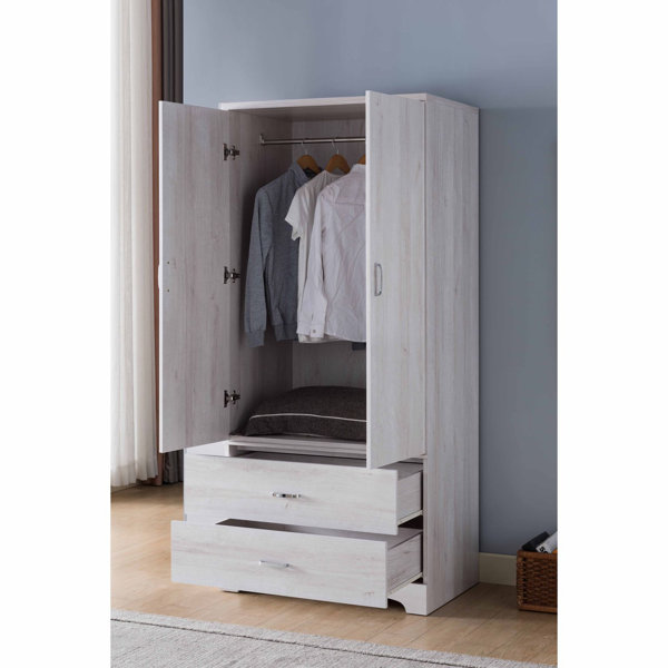 Free Standing Wardrobe Closets | Wayfair