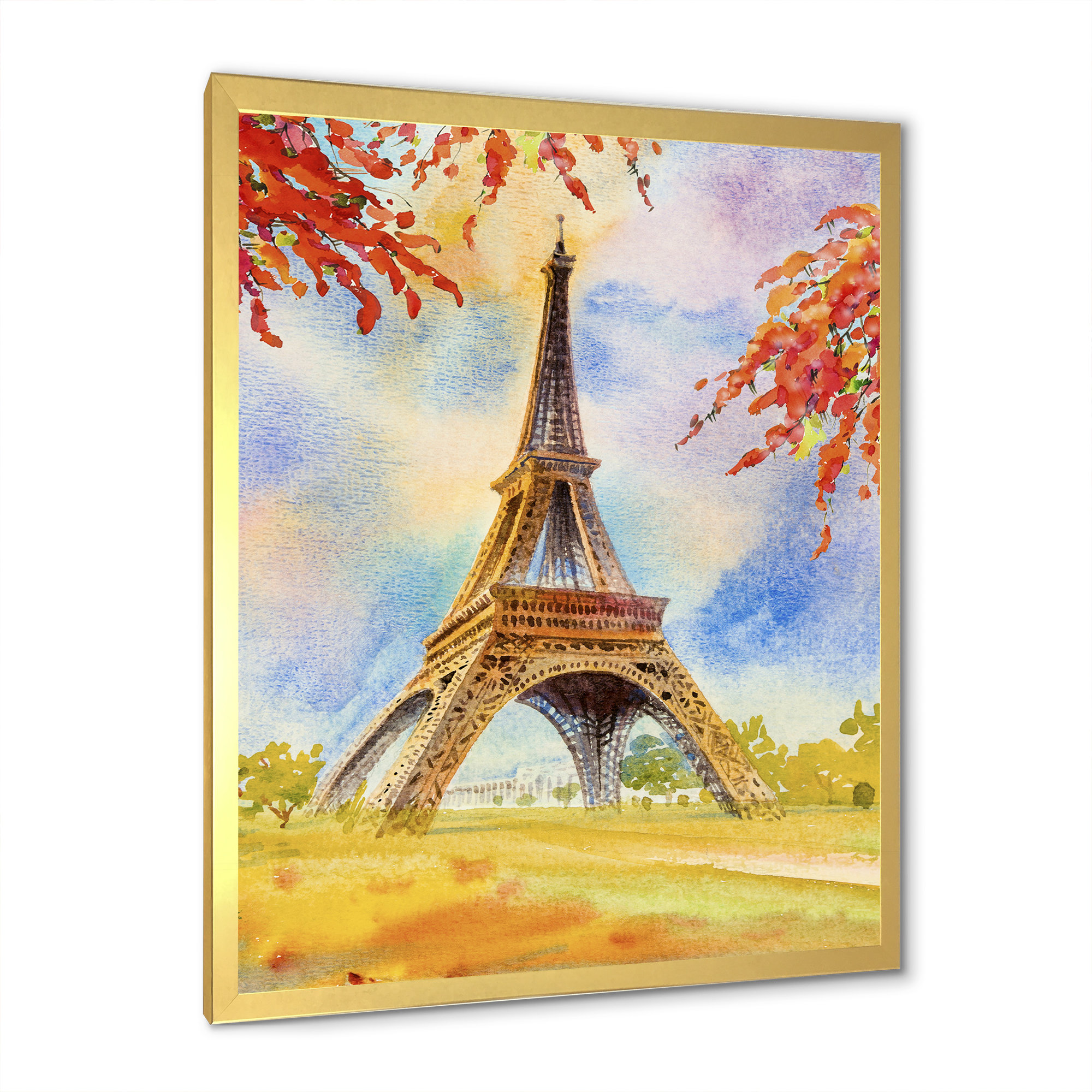 Winston Porter Paris Eiffel Tower In Beaufitul Summer VII Vintage ...