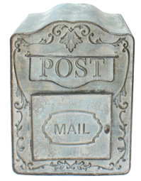Lily Manor Horatio Wall Mounted Letter Box | Wayfair.co.uk