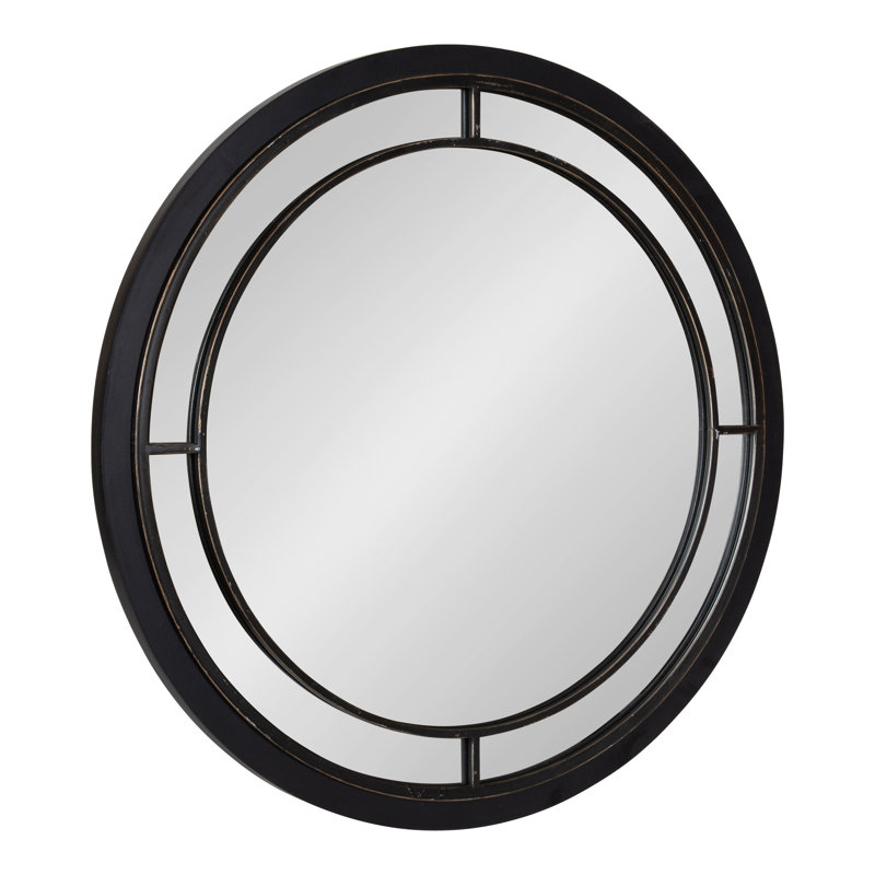 Steelside™ Ellis Round Wall Mirror & Reviews | Wayfair