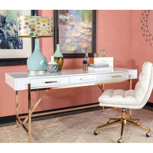 Mercer41 Vallee 64'' Desk & Reviews | Wayfair