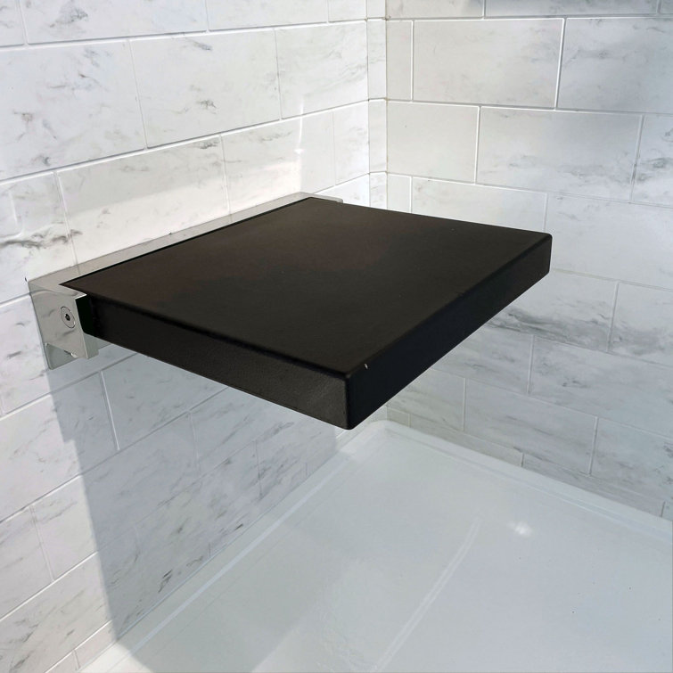 Transolid Preston 14-In x 14-In Flip Up Shower Seat | Wayfair