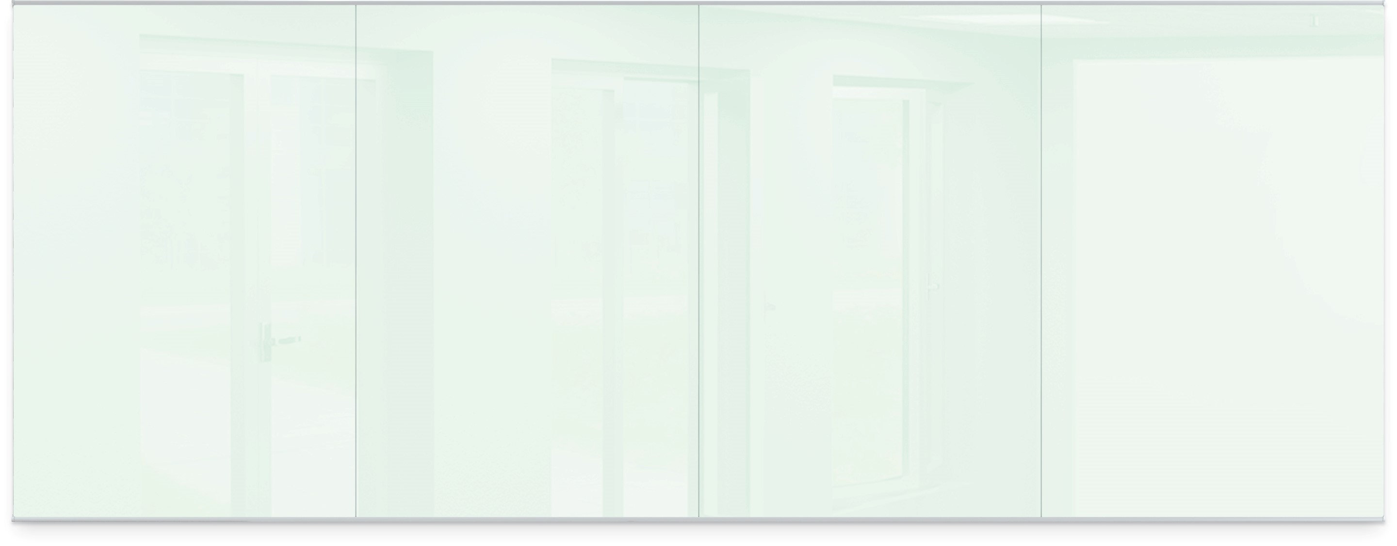 MooreCo Unity Wall Mounted Magnetic Glass Board | Wayfair