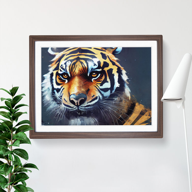 World Menagerie XH1022-993X A Tiger - Picture Frame Painting | Wayfair ...
