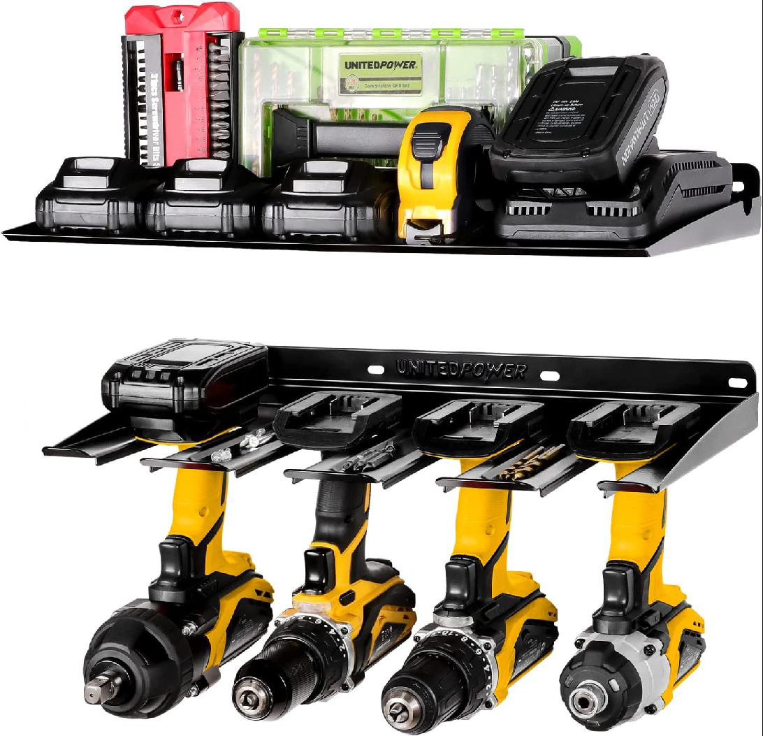 Rebrilliant Wall Mounted Power Tool Organizer Holder | Wayfair